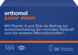 Orthomol Junior Vision- Nutrients essential for eye health-megango.com